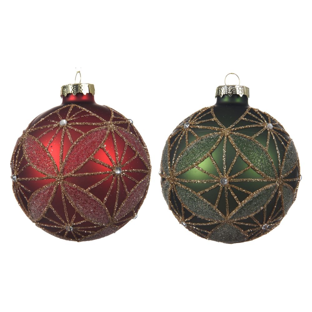 Glob Diamond pattern culori asortate Ø8 cm