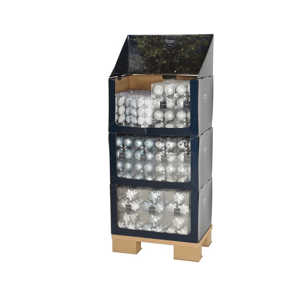 DISPLAY GLOBURI ALBE