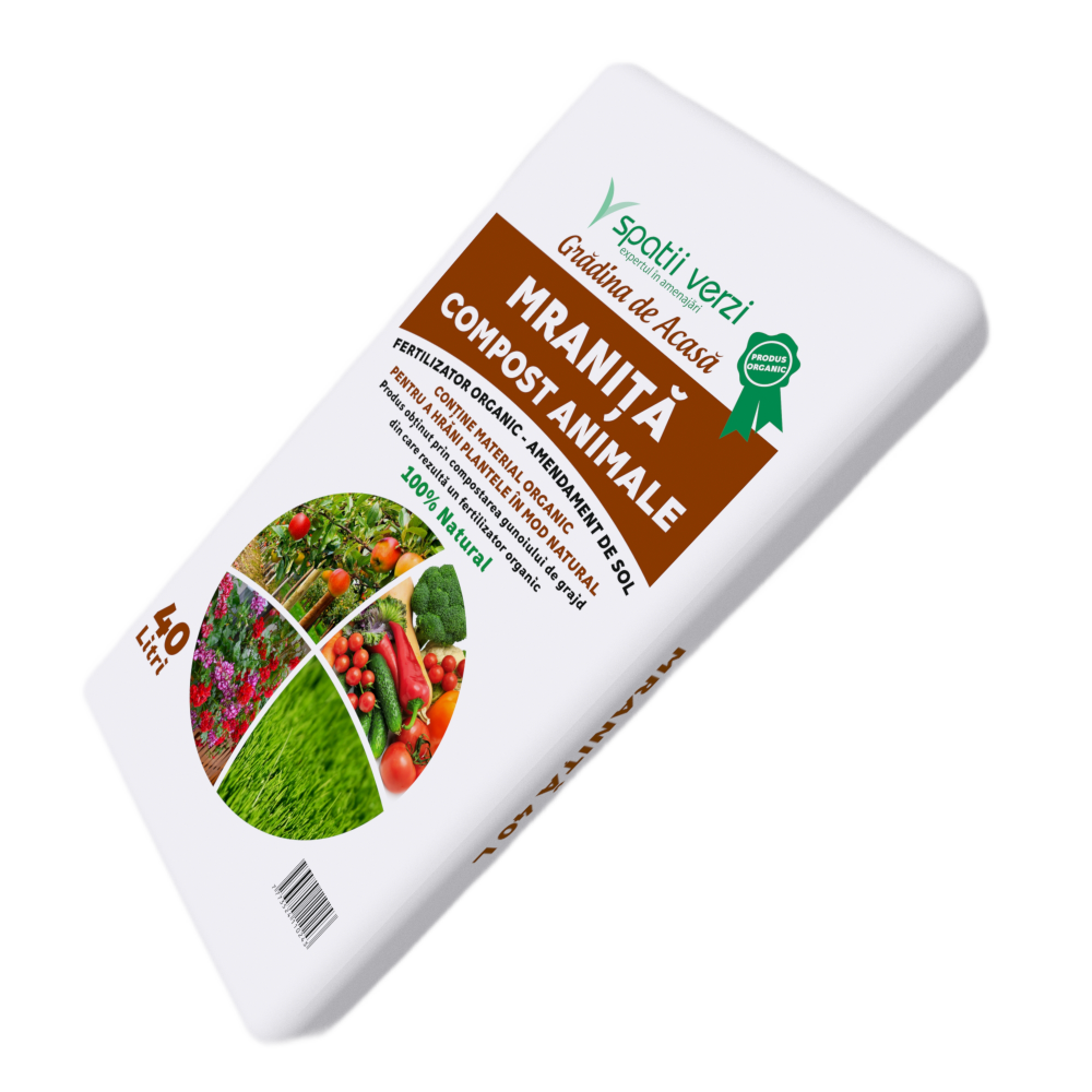 Ingrasamant universal, mranita compost animale, granulat, 40 L