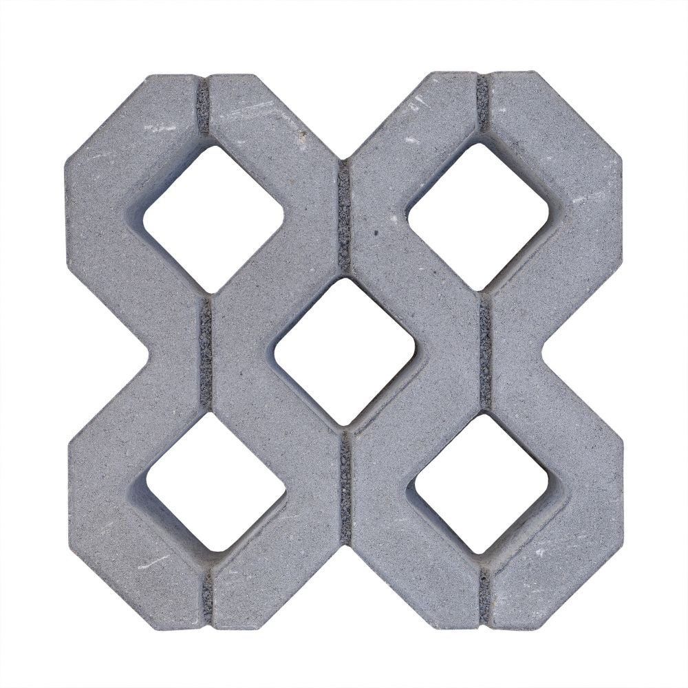 Dala grilaj Stone Garden gri 40 x 40 x 8 cm (la buc)