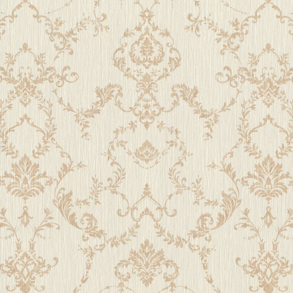 Tapet vinil Victoria, model clasic, auriu, rola 10 x 1.06 m