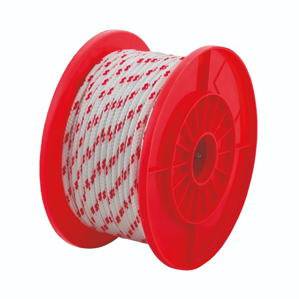 Coarda polipropilena impletita, Ø 6 mm, 60 m, rezistenta max 180 kg