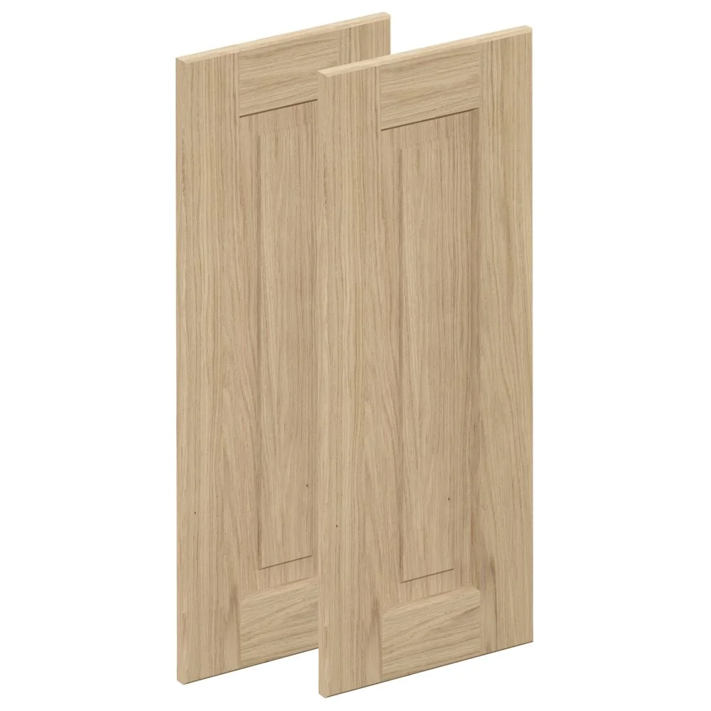 Set 2 usi pentru corp colt superior, Delinia iD, Praga, stejar mat ...