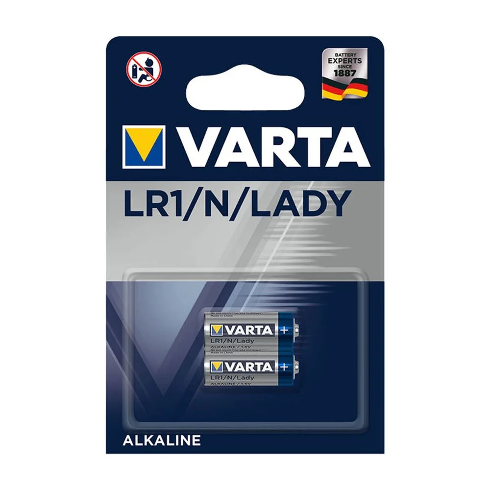 Baterie alcalina LR1 x2 Varta