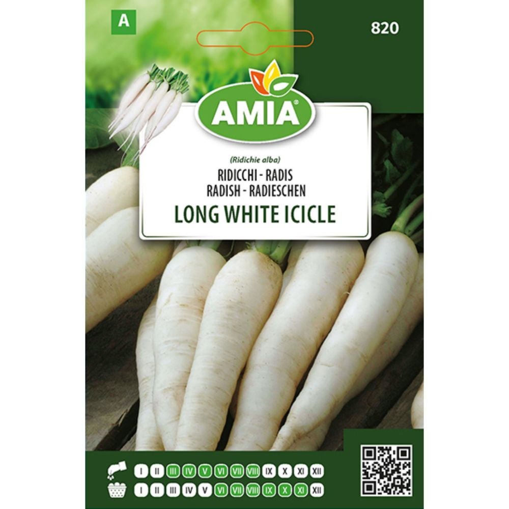 Seminte legume, ridiche albe, Amia