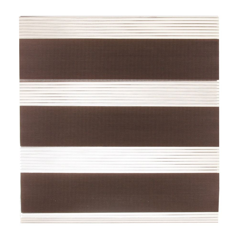 Roleta textila de zi/noapte, 220 x 175 cm, Inspire, maro