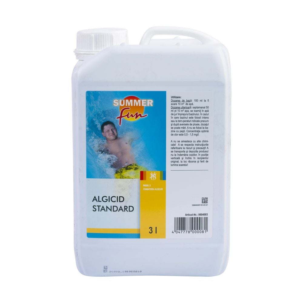 Algicid standard, pentru eliminarea si prevenirea algelor, 3 L