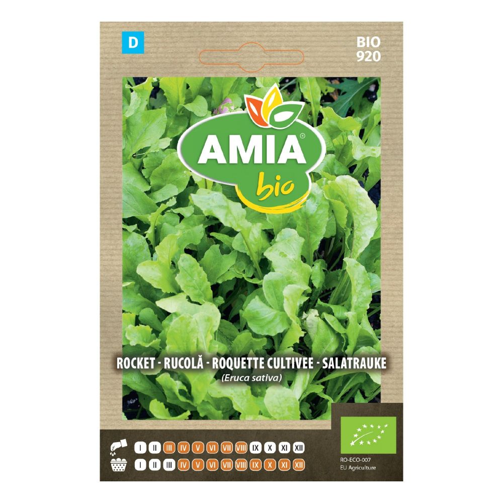 Seminte legume, rucola bio, Amia
