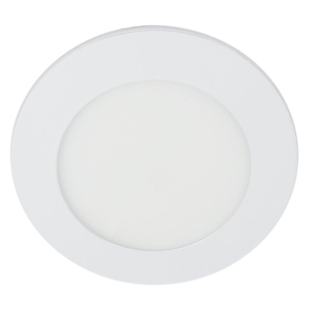 Spot led incastrat 3w 270 lumeni, alb, rotund
