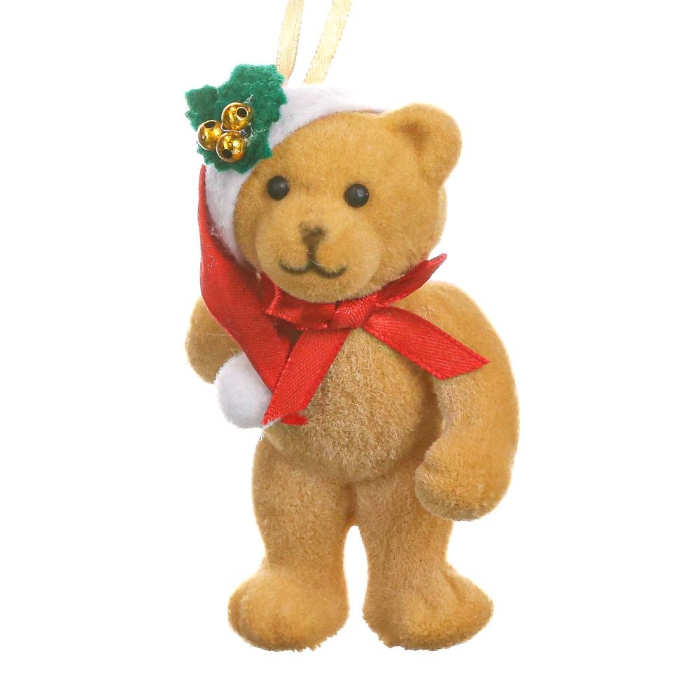 Decoratiune Craciun, pentru brad, model urs plus, plastic, inaltime 10 ...