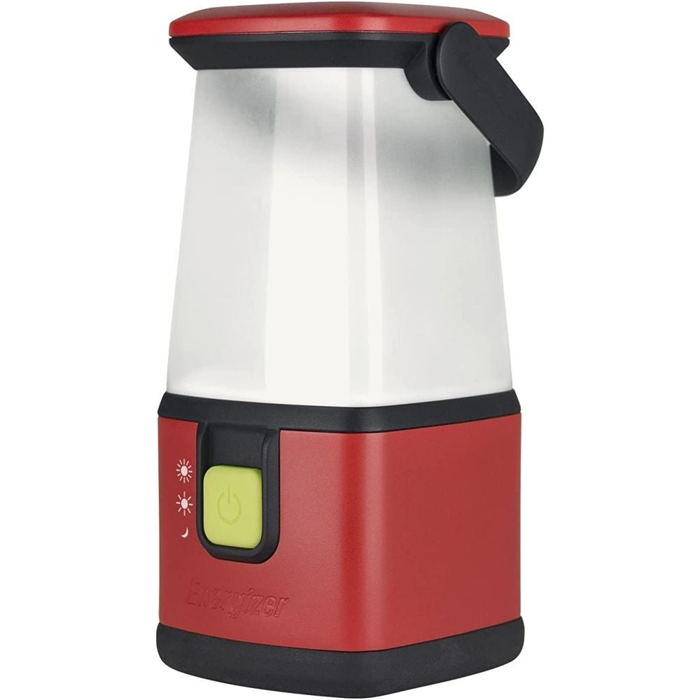 Lanterna LED Energizer, pentru camping, 500 lm, plasic, negru/rosu