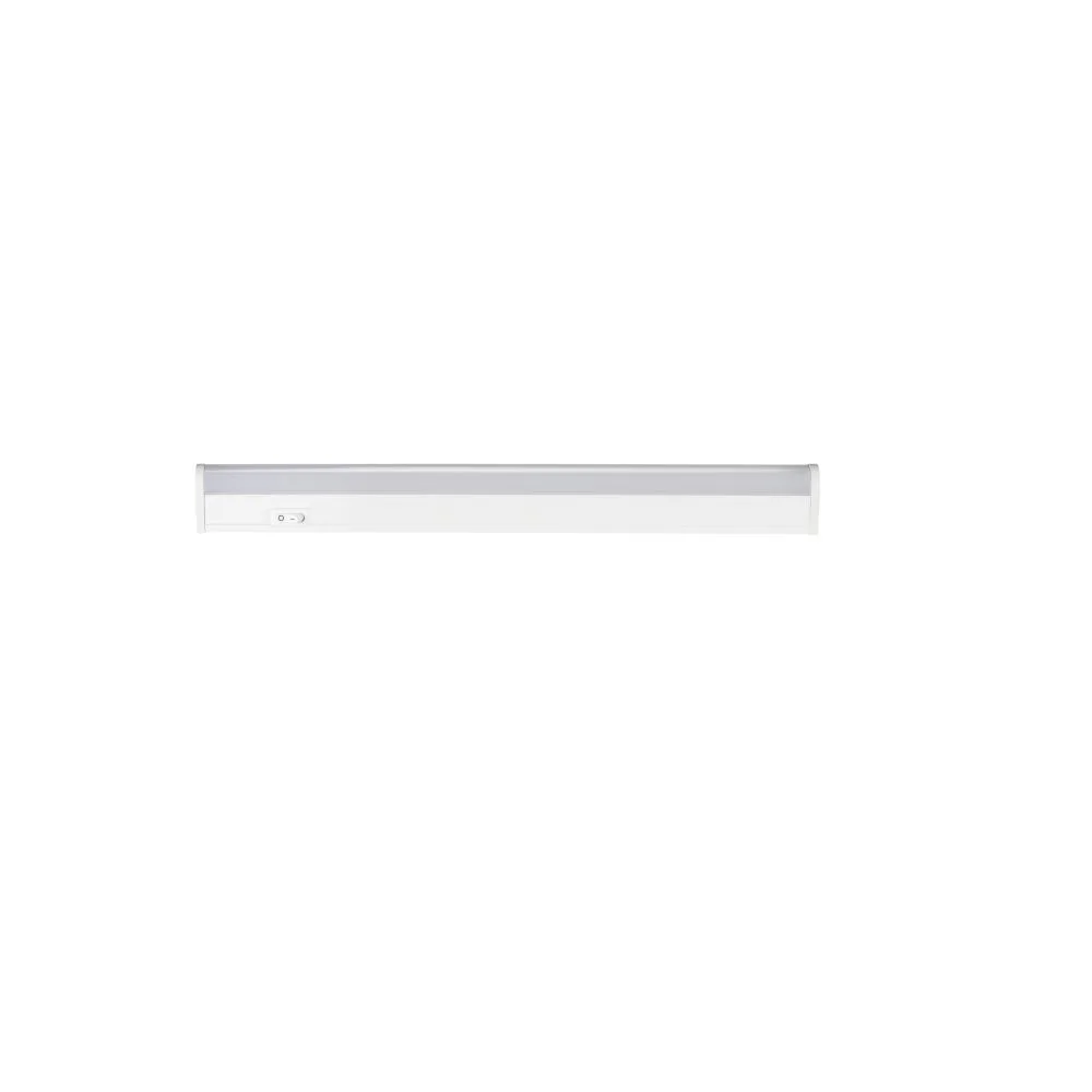 Rigleta LED, 10 W, IP 20, L53.8cm, alba