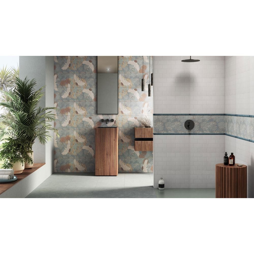 Faianta 30 x 60 cm, Eden, alb, uni, mata