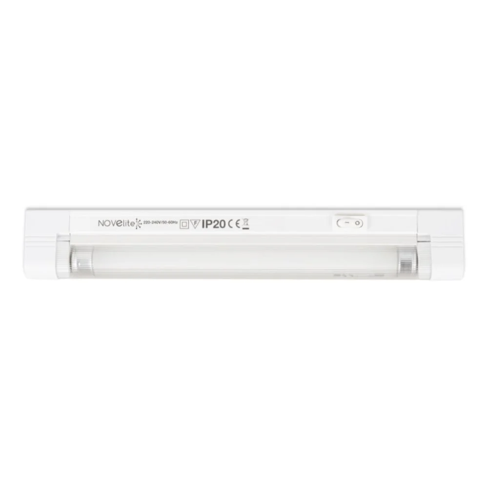 Rigleta Veldi cu tub T5 fluorescent, 1 x G5, 6W, 6400K, L 26 cm, IP20