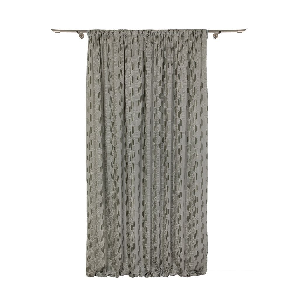 Draperie verde cu gri, 210 x 260 cm, Vector