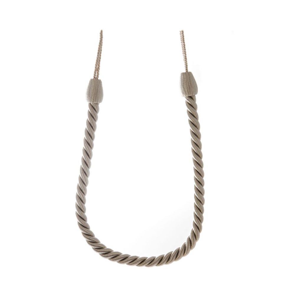 Prindere draperie, model impletit, 57 cm, bej