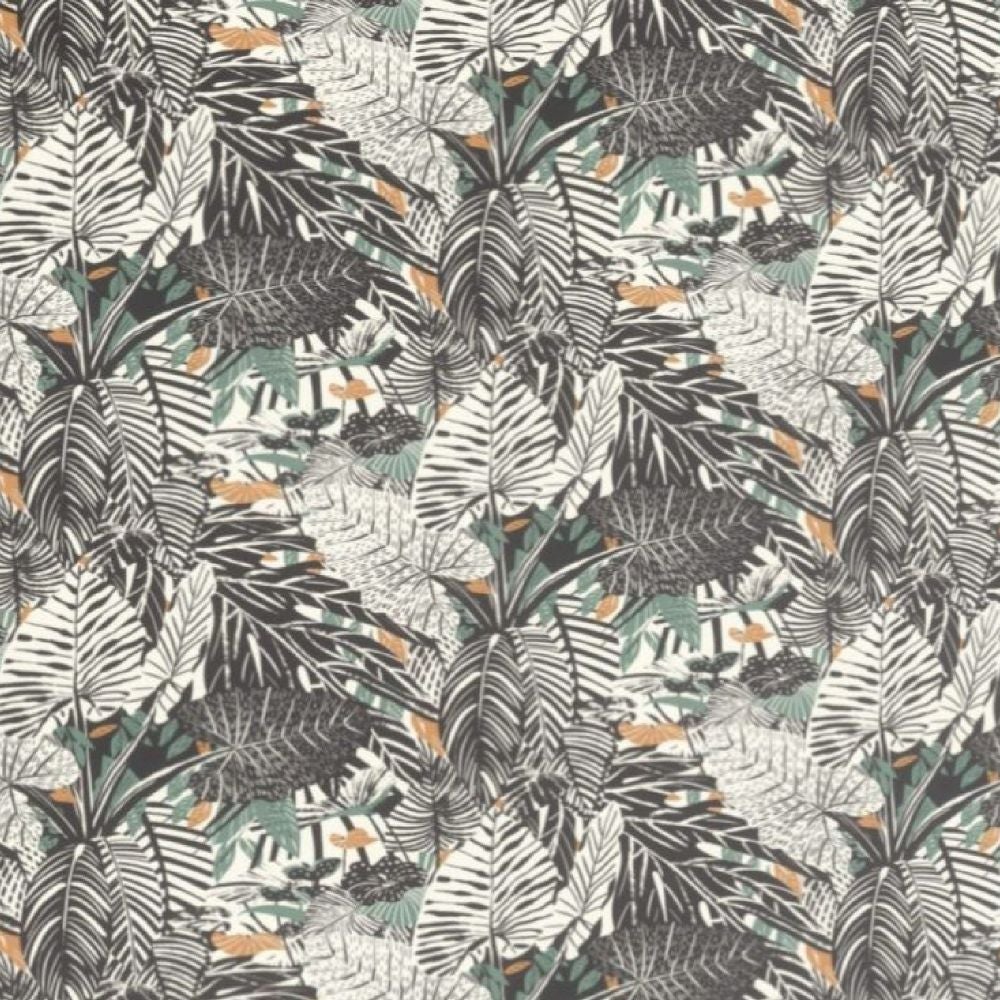 Tapet vinil Black Botanic, model floral, negru, rola 10 x 0.53 m