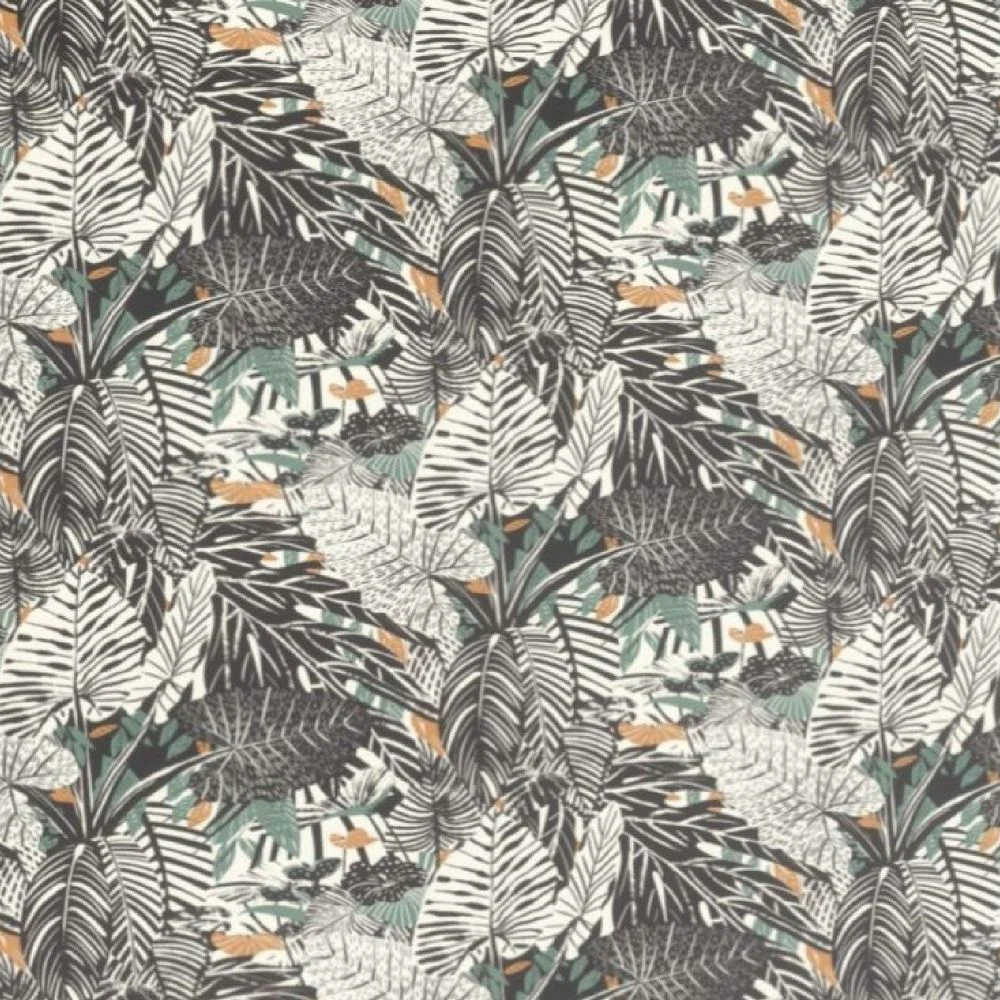 Tapet vinil Black Botanic, model floral, negru, rola 10 x 0.53 m