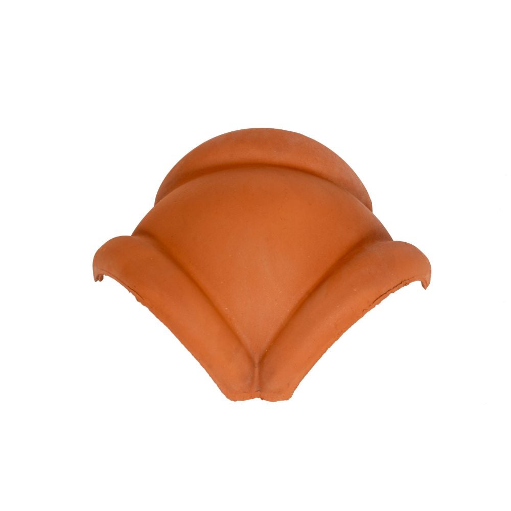 Ramificatie coama 3 ape Terra Rosa, ceramica, 400 x 300 x 12 mm, maro