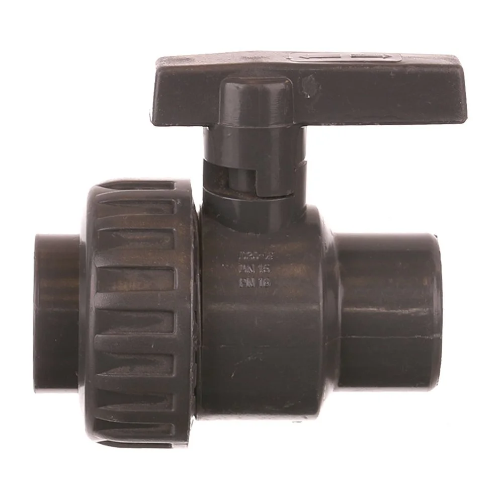 Robinet apa de trecere din PVC Waterkit, 1/2", hol - interior, levier