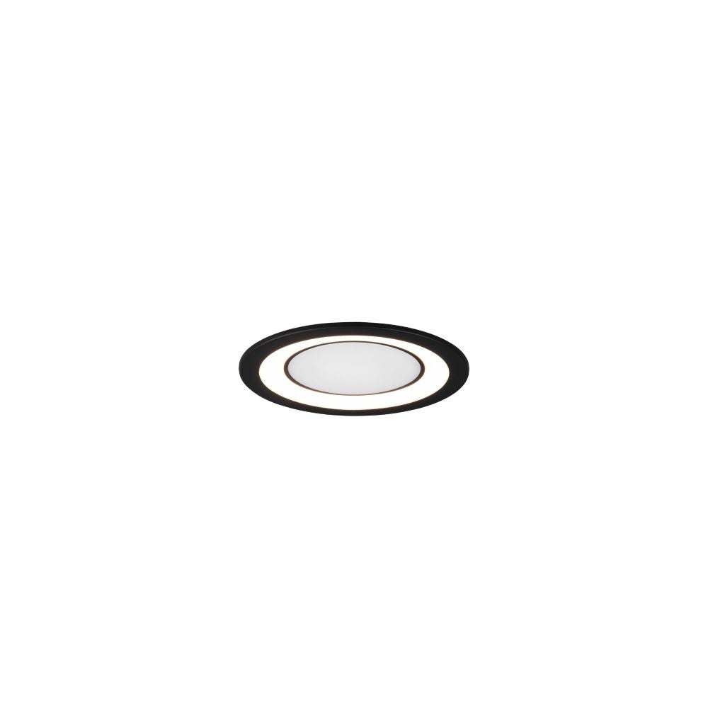 Spot LED incastrat Core, 10 W, 1040 lumeni, lumina calda, negru