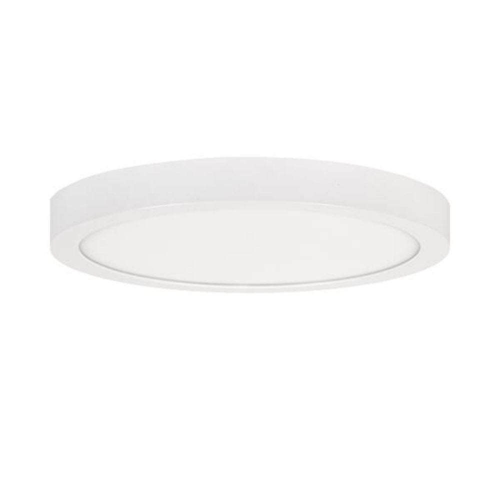 Spot LED aplicat, 2000 lm, lumina neutra, D 30 cm, rotund, alb