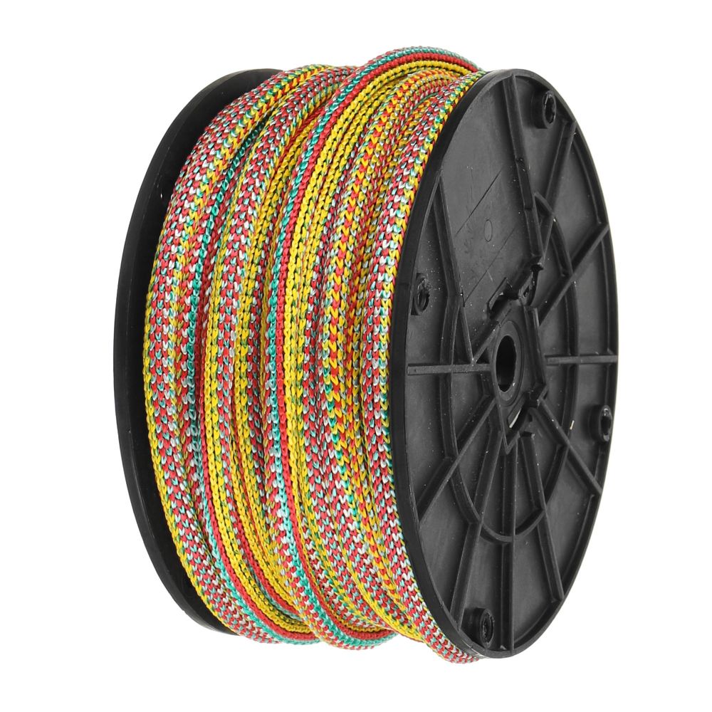 Snur crosetat, polipropilena, Ø 10 mm x L 25 m, forta de rupere max 830 kg