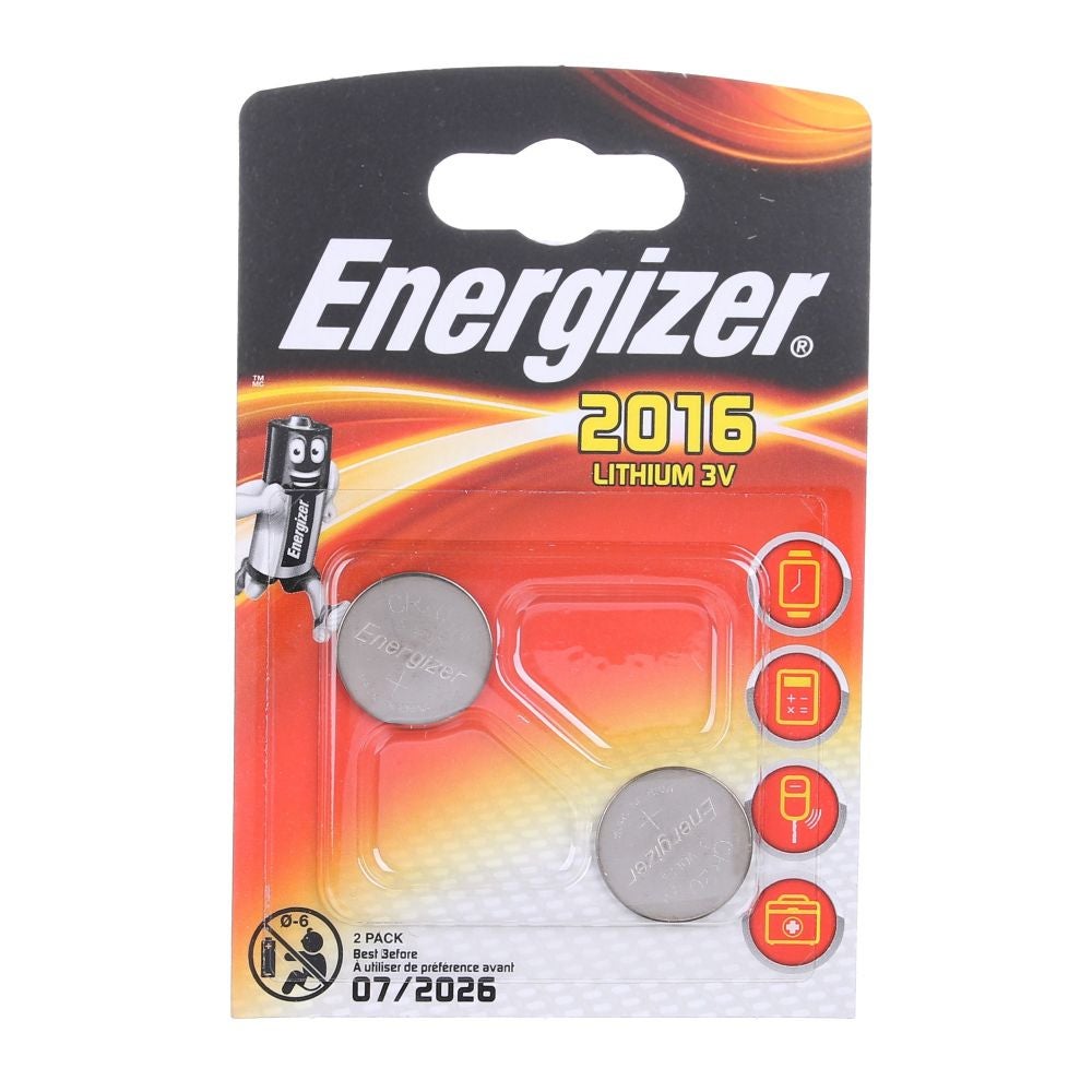 Baterii lithium Energizer CR2016 (set 2 buc)