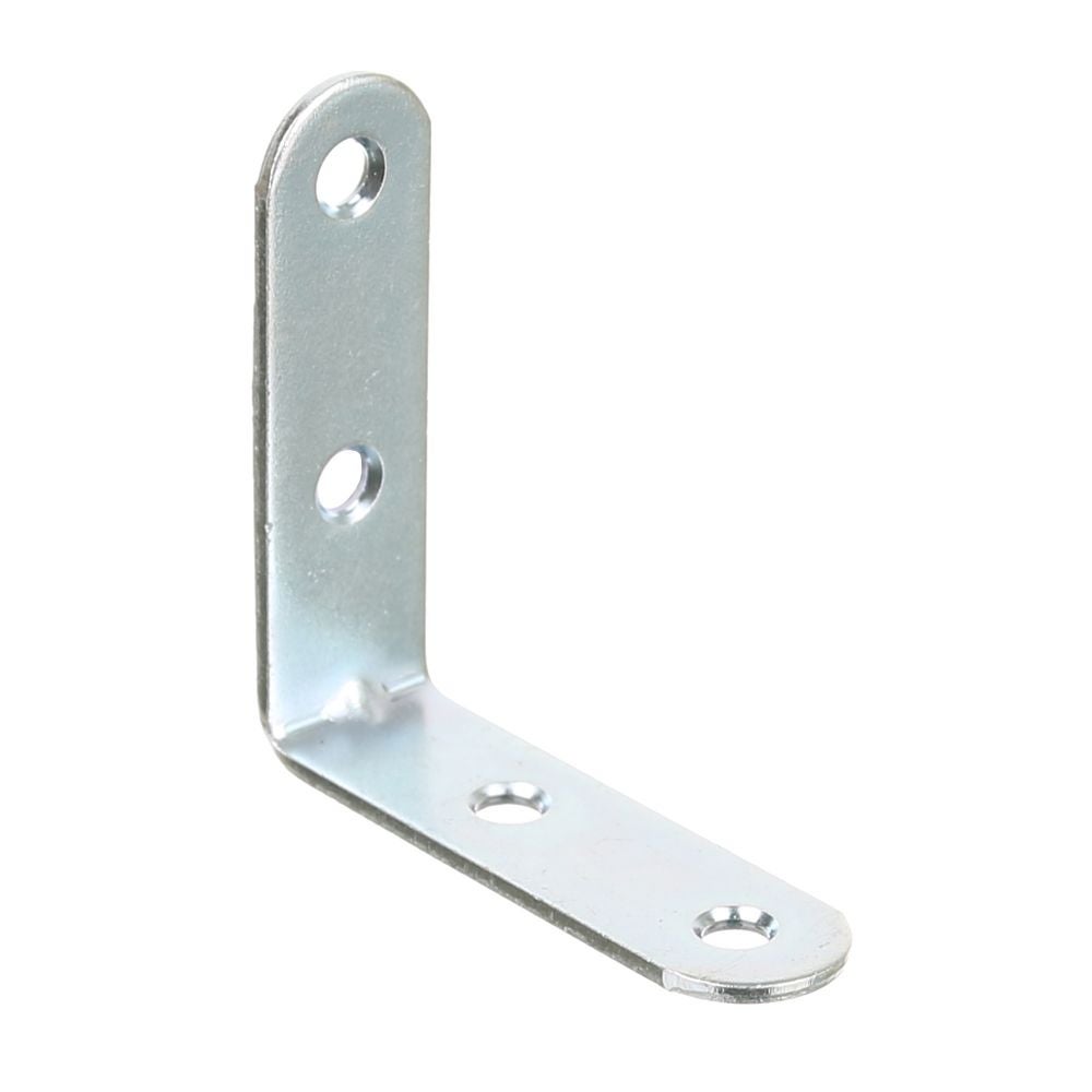 Coltar metalic, otel zincat, 40 x 40 x 15 mm, argintiu (set 20 buc)
