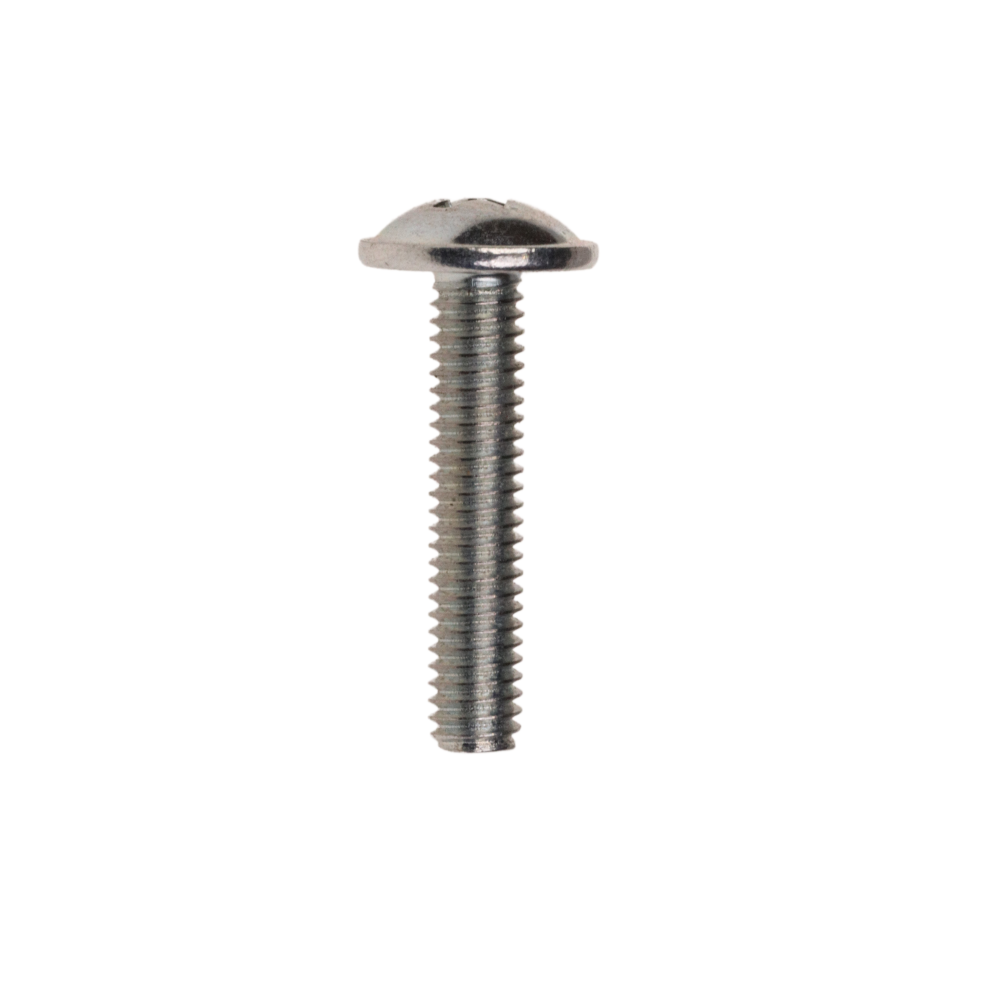Surub metric cu cap bombat, otel, M6 x 60 mm