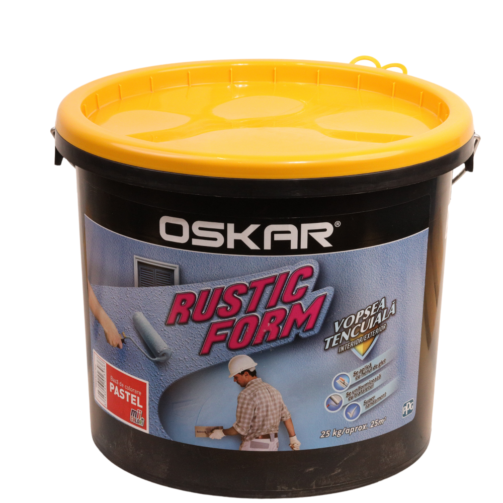 Baza de colorare Oskar Rustic Form, pentru tencuiala decorativa ...