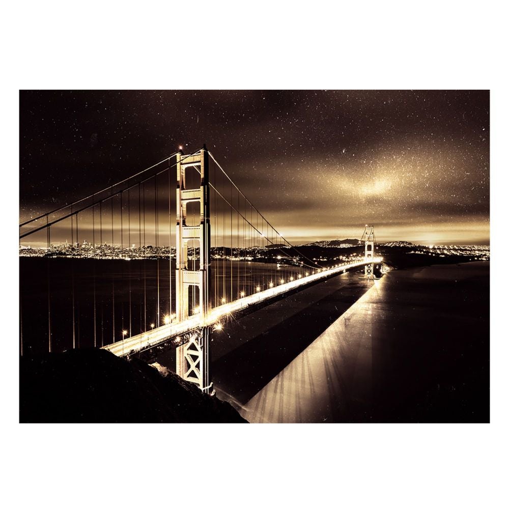 Tablou sticla Pod panoramic noaptea, 80 x 120 cm