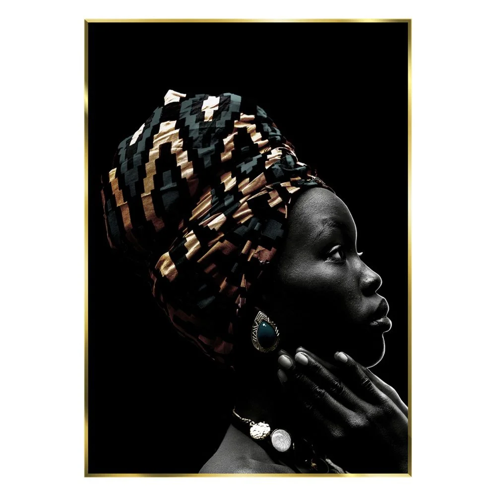 Tablou sticla African jewel, 80 x 120 cm