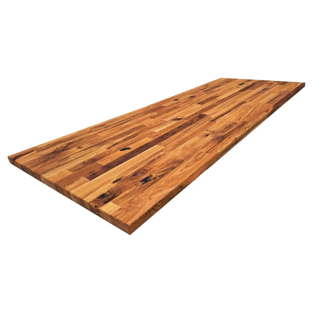 Blat masa, lemn masiv, 160 x 62 x 2.8 cm, Stejar Vintage