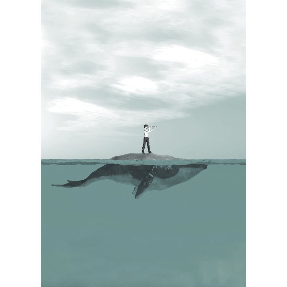 Poster imprimat Balena, 30 x 40 cm