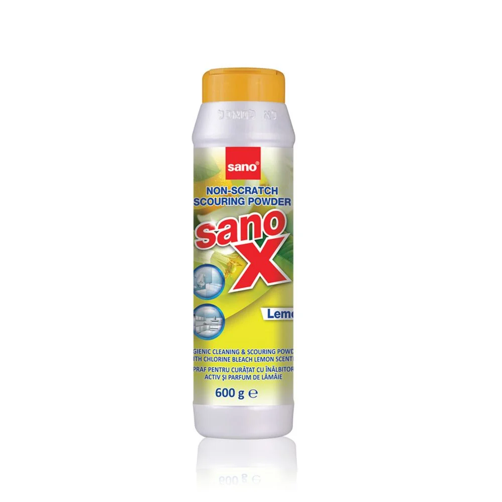Solutie praf cu inalbitor activ, pentru curatare multisuprafete, Sano ...