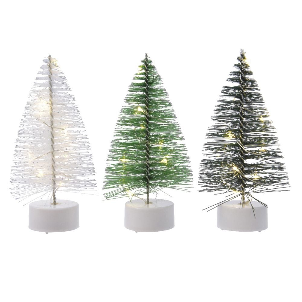 Bradut plastic cu LED 13 cm