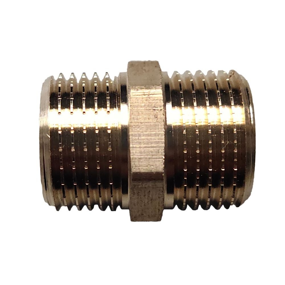 Niplu alama, filet exterior, racord 3/8'