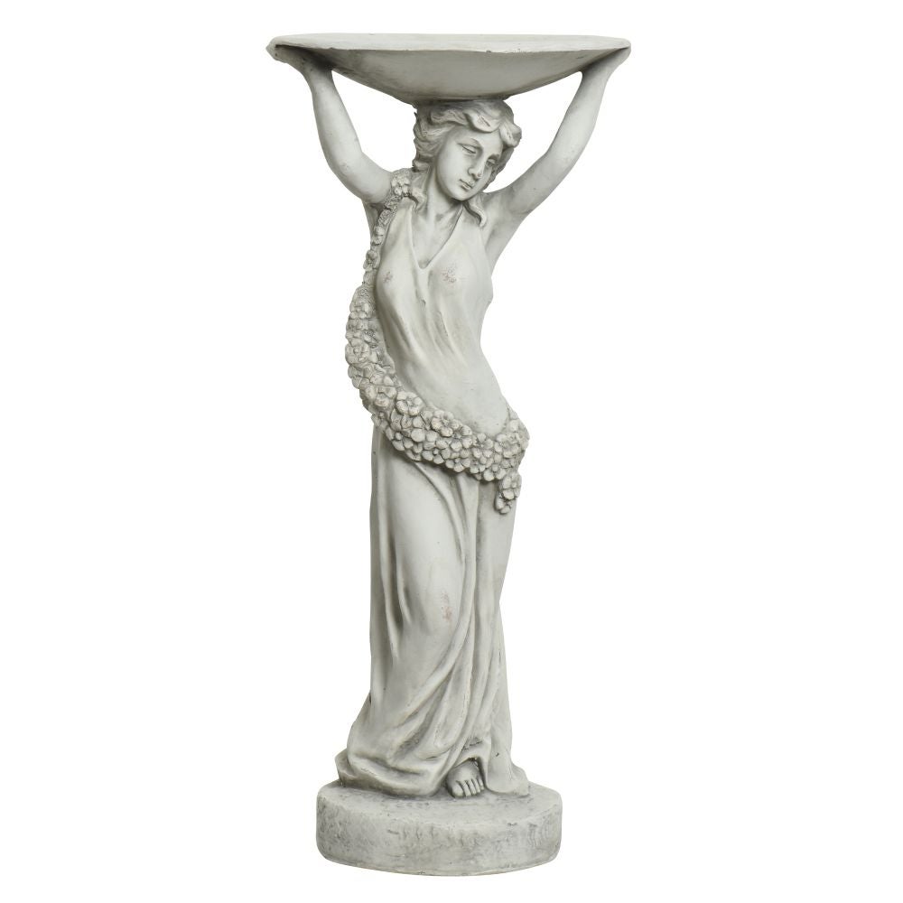 Statueta decorativa gradina, model femeie, H 75.5 cm