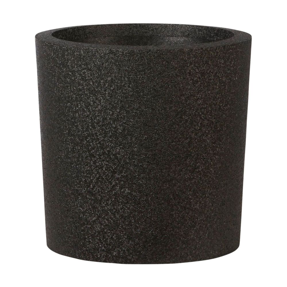 Ghiveci flori IQ, polipropilena, Ø 25 cm, negru