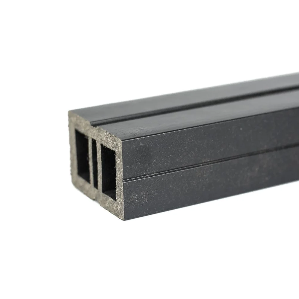 Sina montaj dusumea, WPC, 2000 x 60 x 40 mm, gri