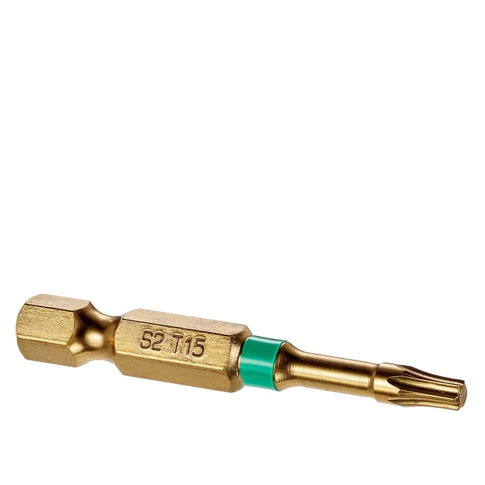 Bit torx S2 T15 Dexter, titan, 50 mm