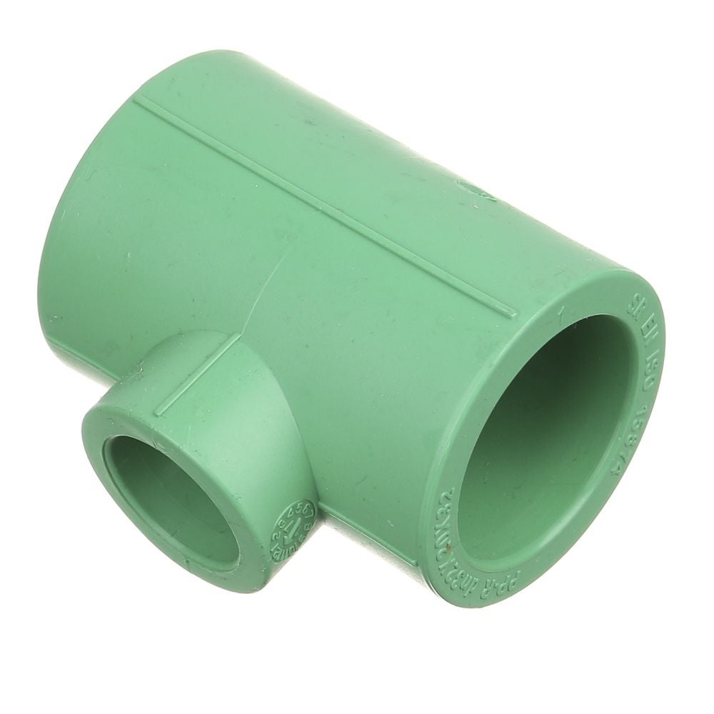 Teu teava PPR, redus, Ø 32 x 20 x 32 mm, PN25, verde