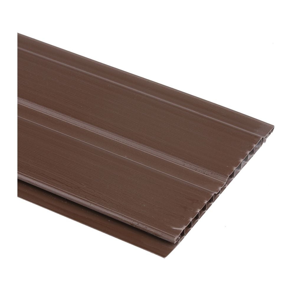 Lambriu PVC maro 8 x 125 x 800 mm 1 mp