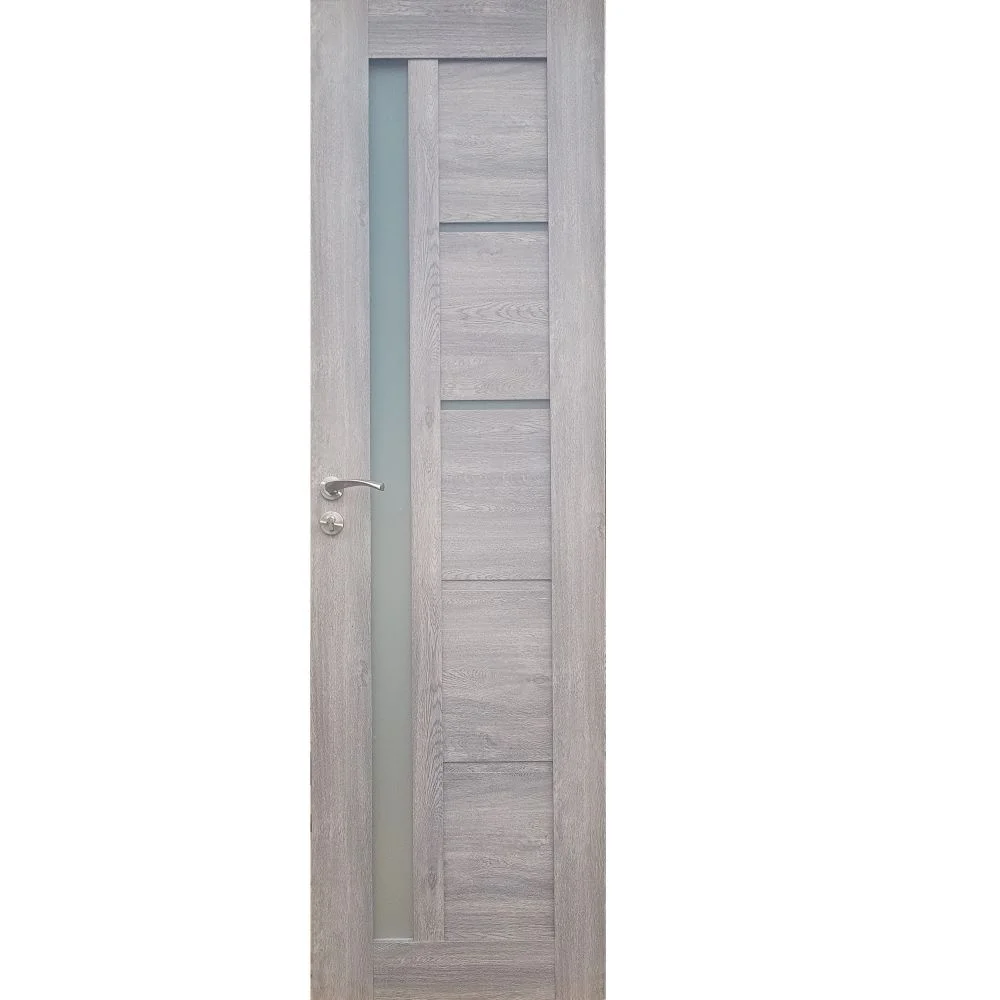 Usa interior MDF, fara toc, Ynna, cu geam, latime 70 cm, dreapta/stanga ...