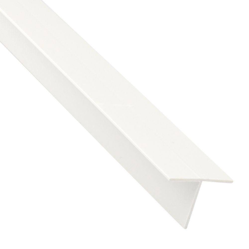 Profil T PVC, 19.5 x 19.5 x 1.5 mm, L = 1 m, alb