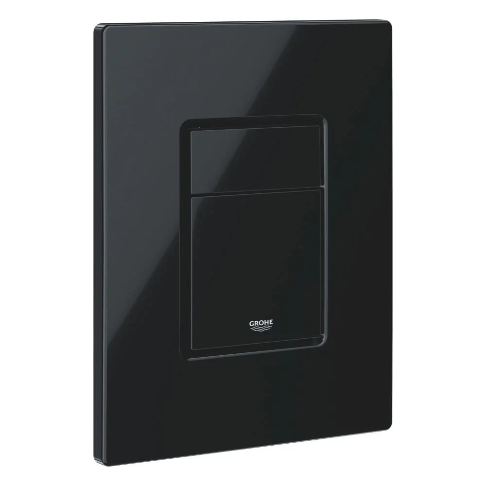 Clapeta actionare Grohe Even, pentru rezervor WC suspendat, negru