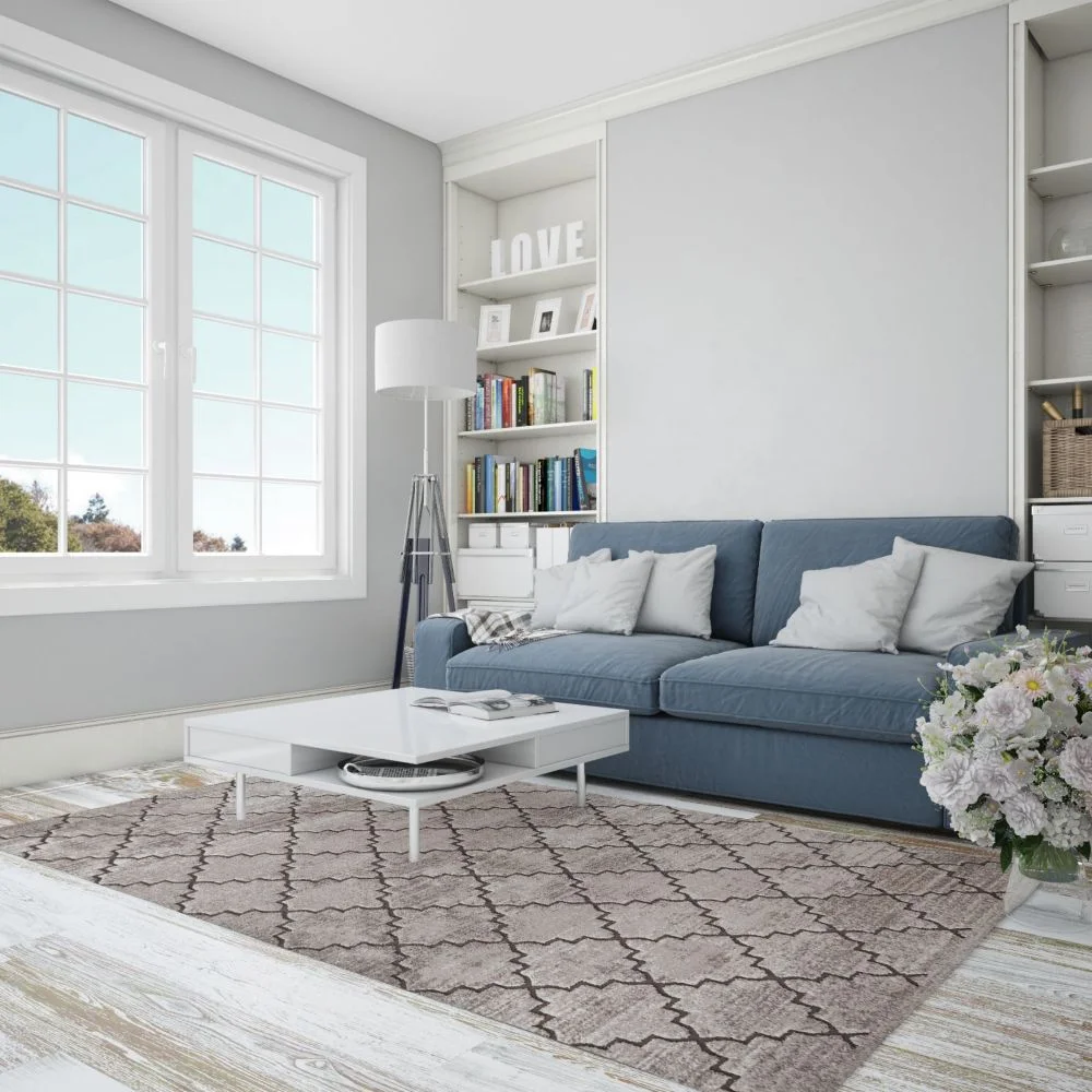 Covor Fashion, polipropilena, 80 x 150 cm, model romb