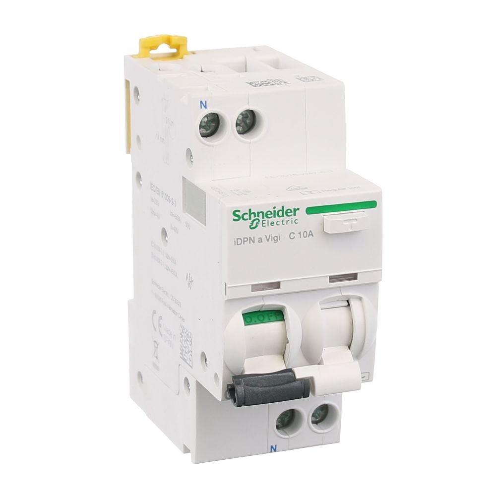 Disjunctor modular Schneider Electric, diferential, 10A, 2P