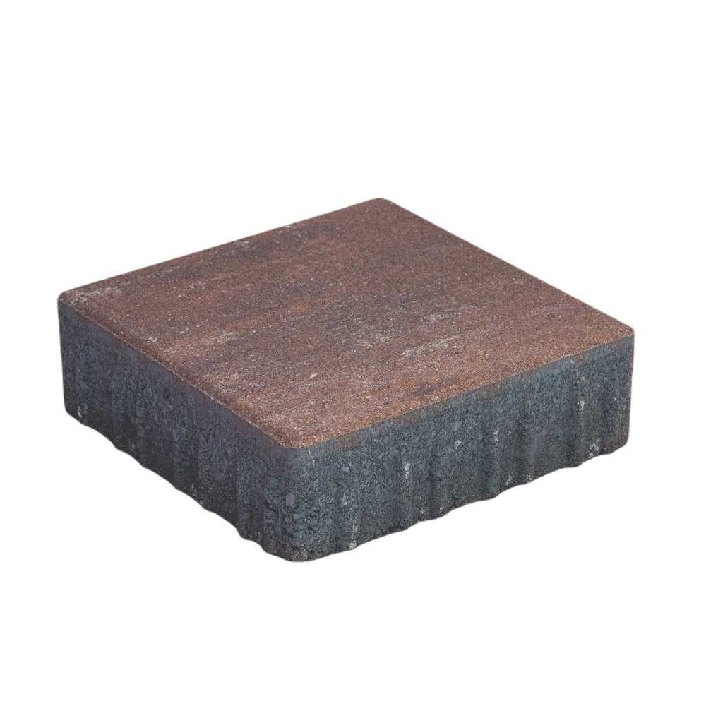 Pavaj beton Rettango, 200 x 200 x 60 mm, gri brun